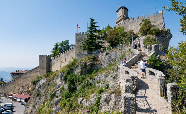 San Marino – den usandsynlige idyl på Monte Titano
